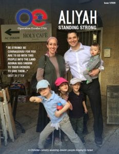 Newsletters - Operation Exodus USA - Helping Jewish people make Aliyah